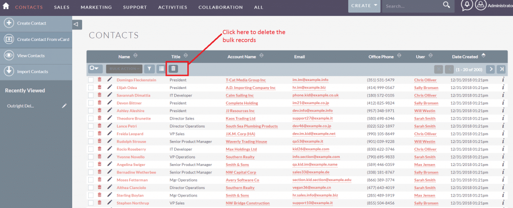 Crm Direct Delete From Listview Regular Delete But Can Store If Required 6892