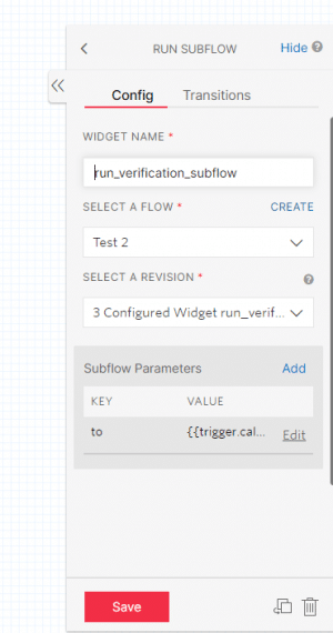 Steps to create Twilio Studio subflows for Phone verification