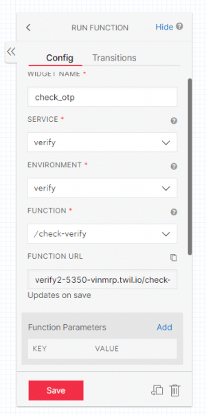 Steps to create Twilio Studio subflows for Phone verification